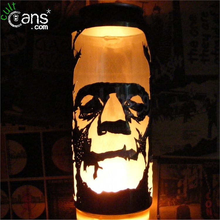 Frankenstein's Monster Beer Can Lantern - Cult Cans